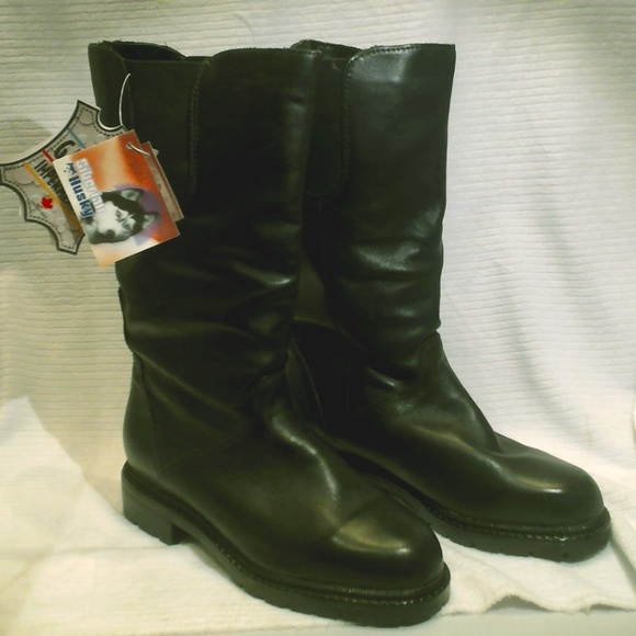 Siberian Husky | Shoes | Siberian Husky Women Black Boots Waterproof ...